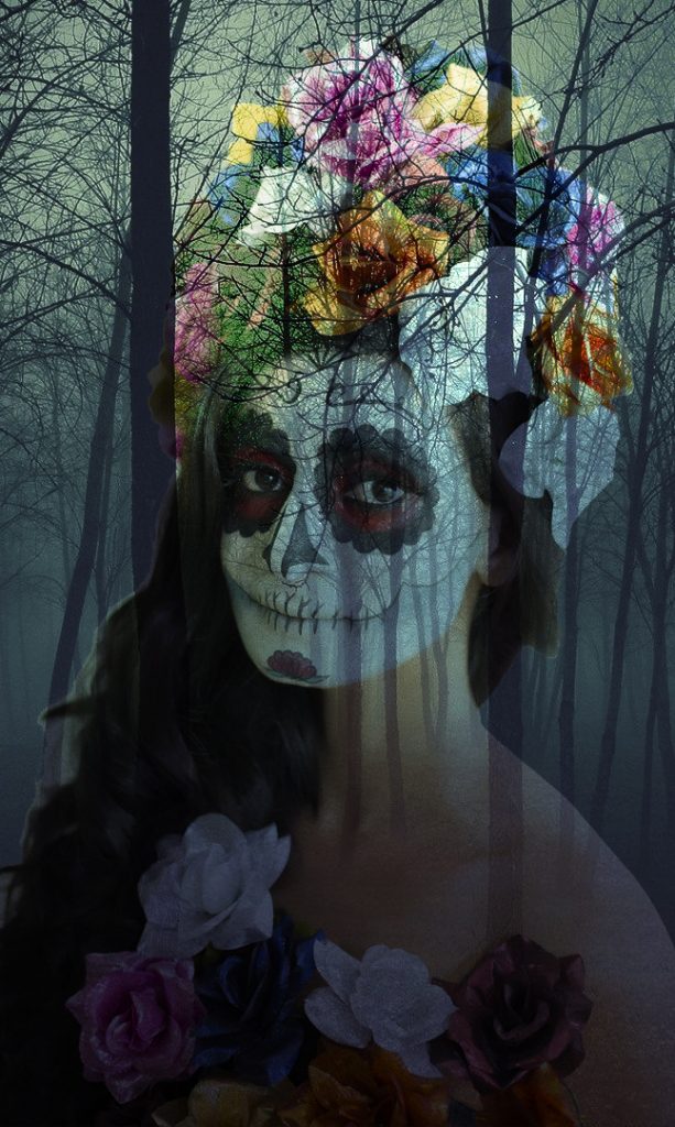 A Step-by-Step Guide to Totally Doable Glam Skeleton Halloween Makeup